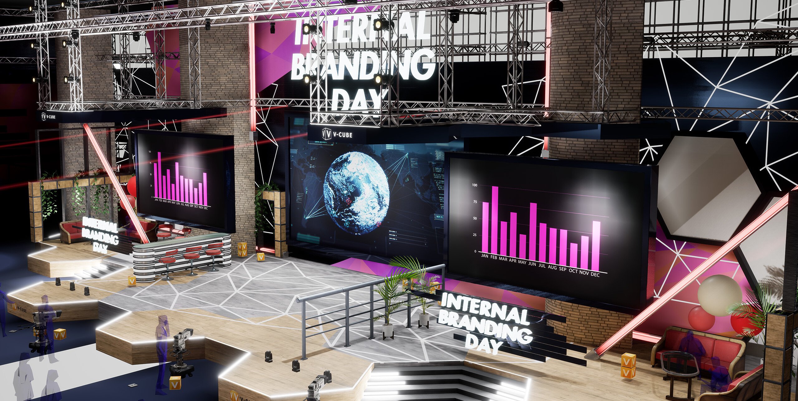 【イベント支援機能一覧】企画・制作・当日運営まで |オンライン・ハイブリッド対応 | 株式会社ブイキューブ