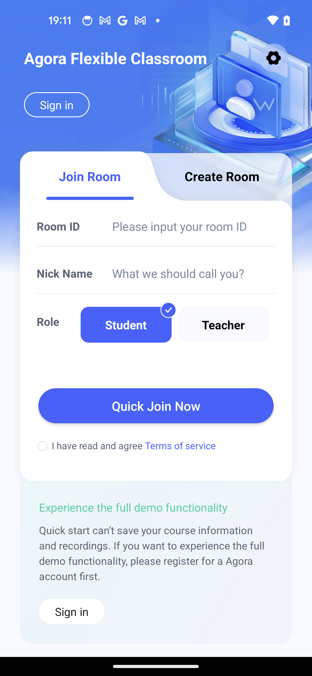 遠隔授業やオンライン会議に最適な Flexible Classroomソリューション —豊富な機能をパッケージ化—｜Agora Go Real｜株式会社ブイキューブ