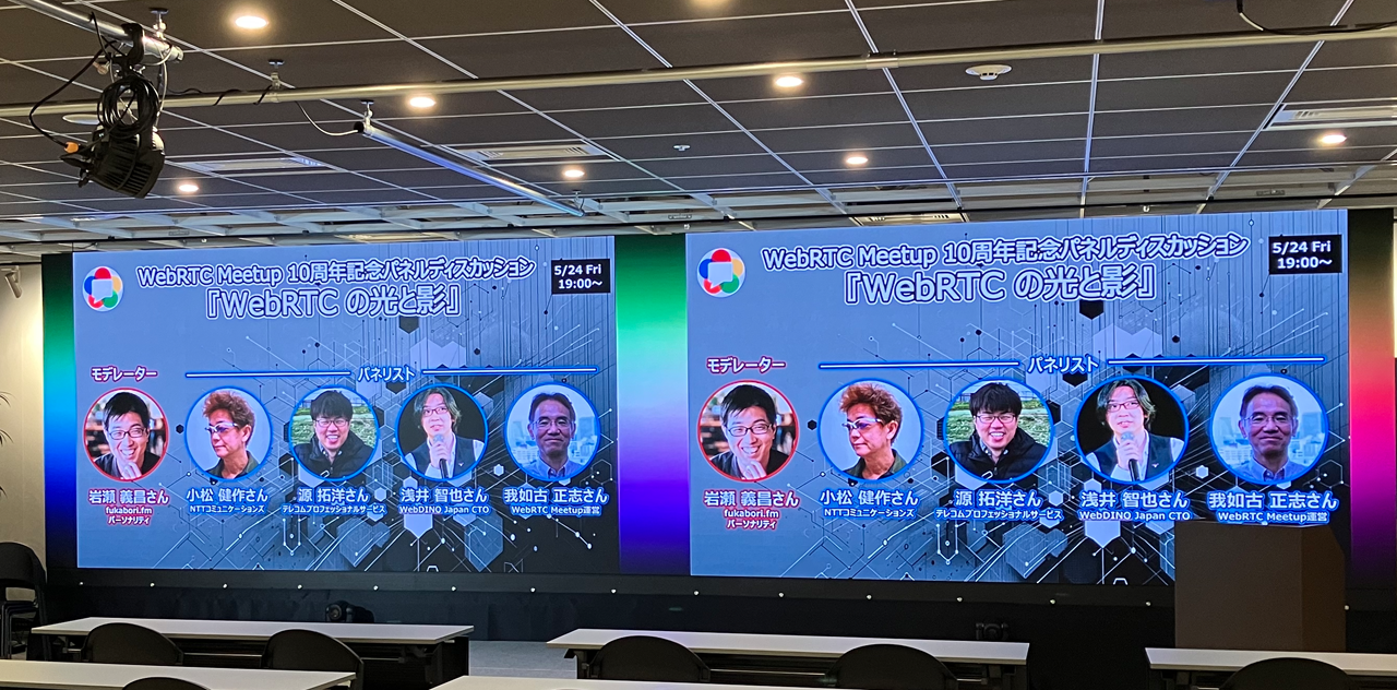 WebRTC Meetup 10周年記念パネルディスカッション参加レポート｜Agora Go Real｜株式会社ブイキューブ